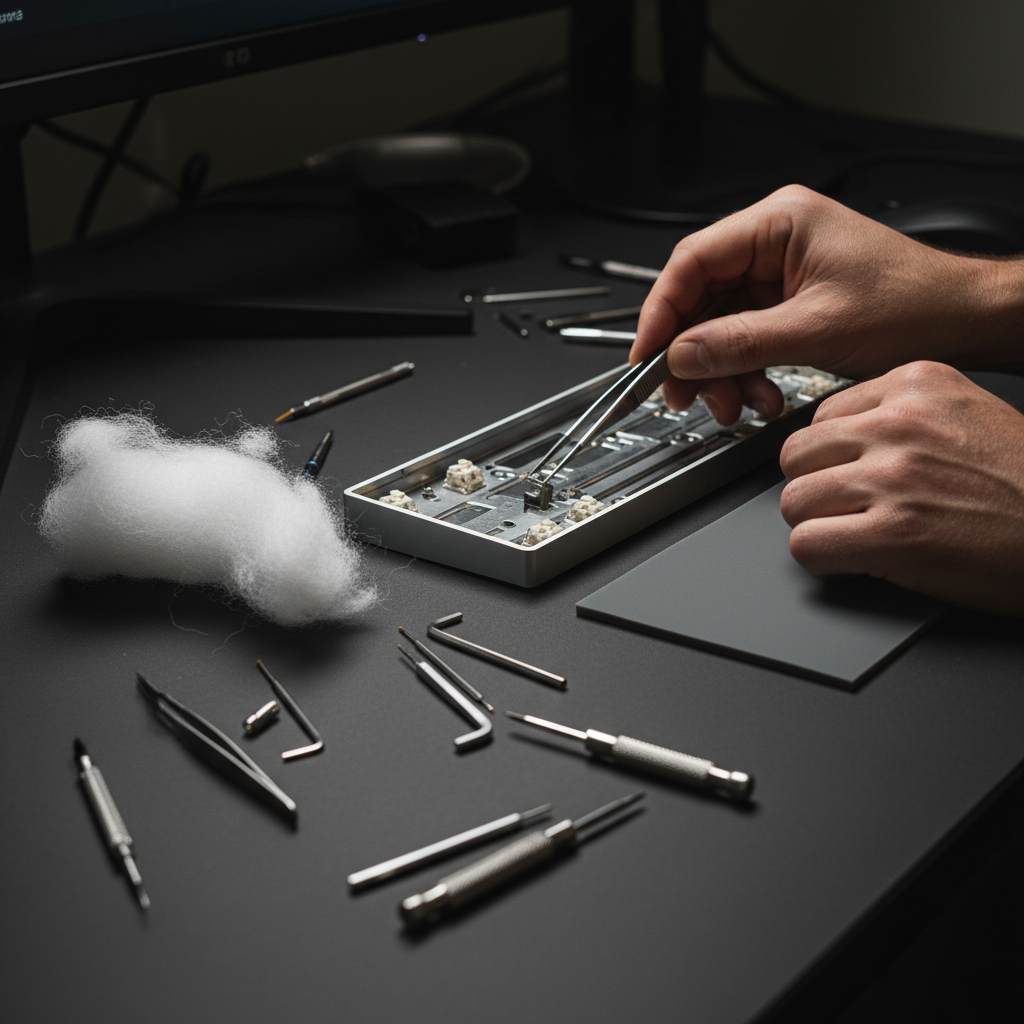 Polyfill vs. Silicone: Keyboard Case Filler Guide - Attack Shark