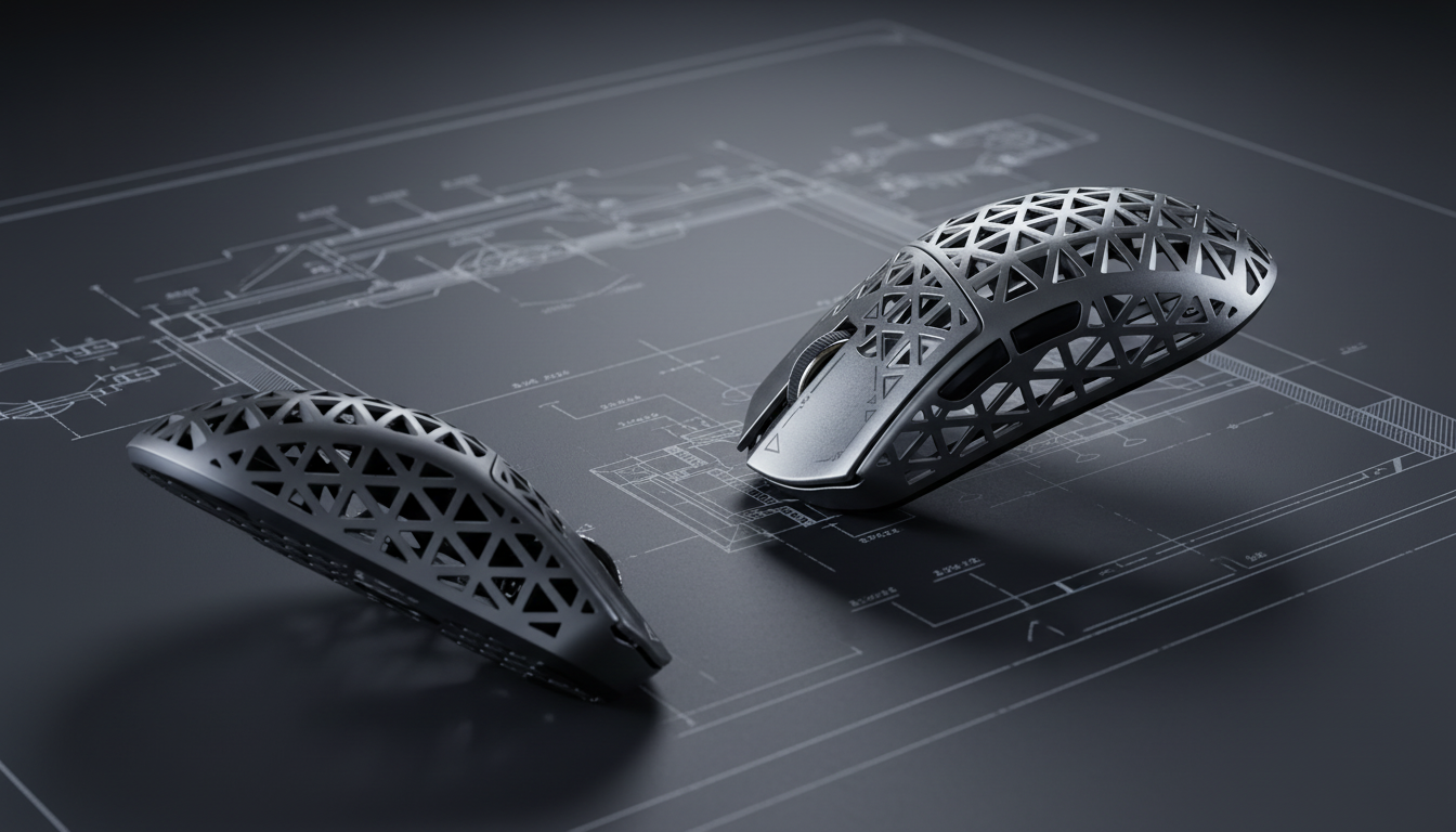 Magnesium vs Plastic Gaming Mouse Shells - Attack Shark