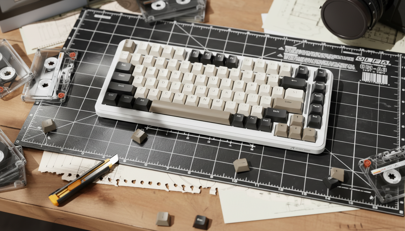 Steel vs. Aluminum Plates: Impact on Typing Feel