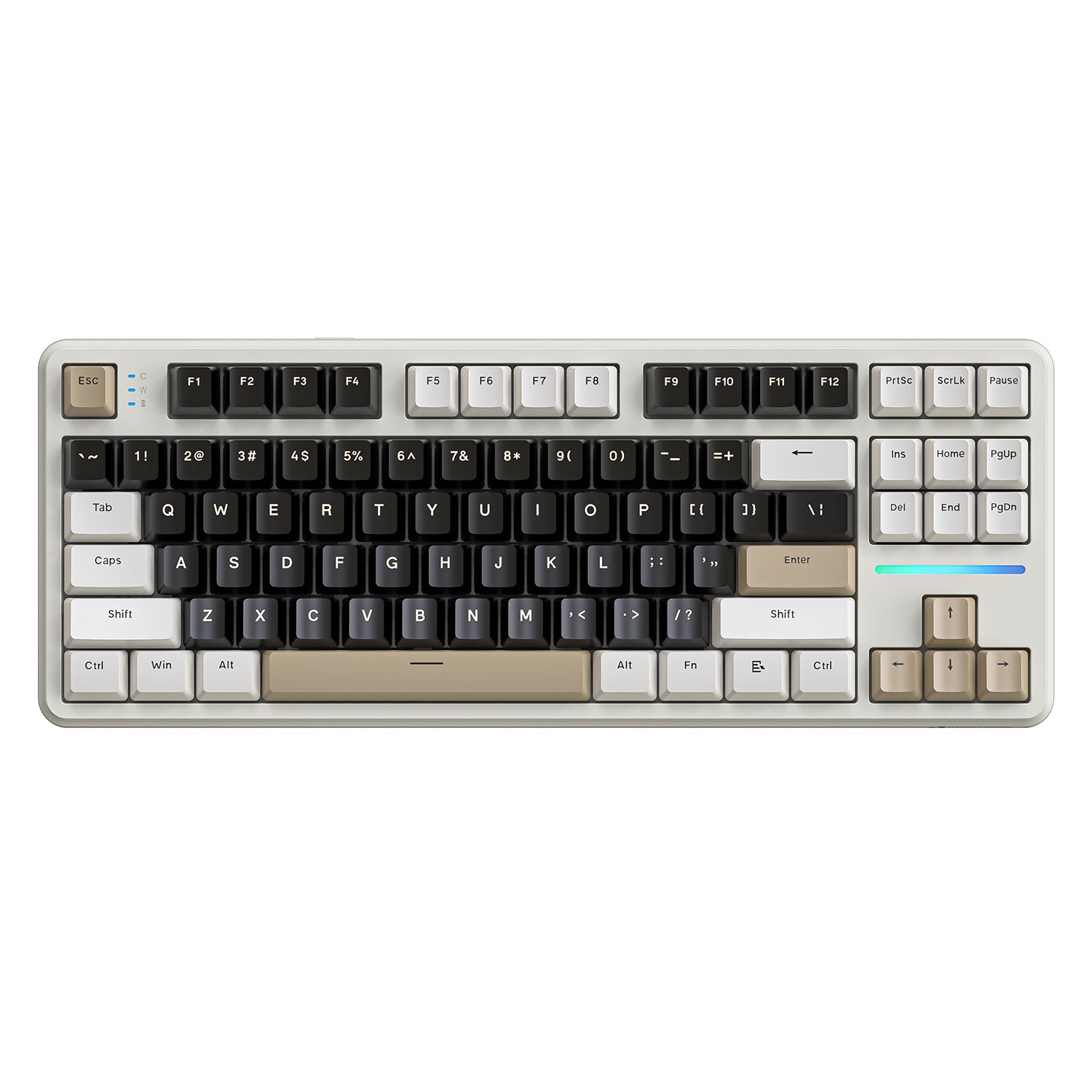 Tri-Mode 80% Keyboard with Hot-Swap | X87 Gaming Setup
